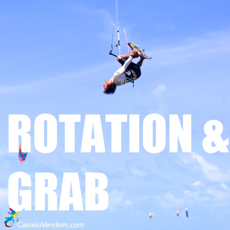 rotation grab kitesurf - | One Launch Kiteboarding