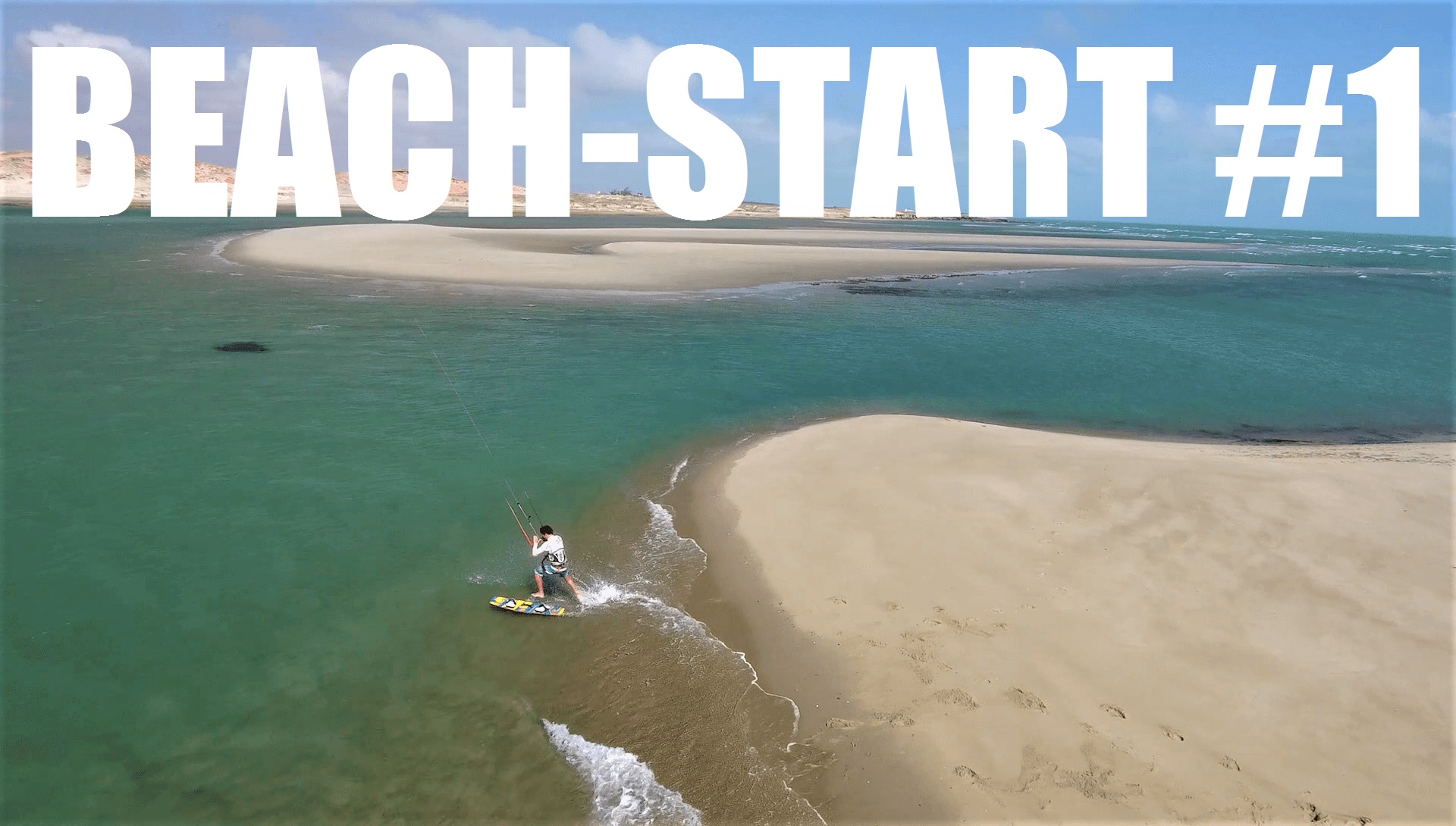 Comment faire un beachstart #2| Cours de Kitesurf intermédiaire