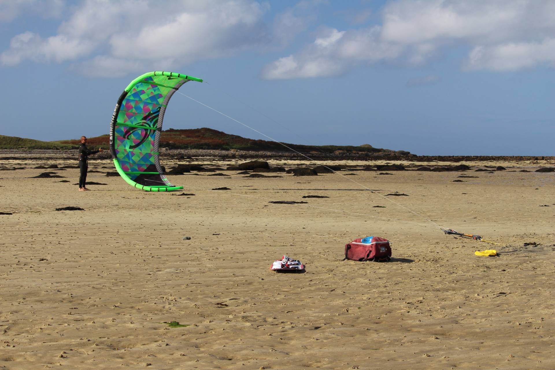 KITE-HOOK / ASSISTANCE AU DECOLLAGE SEUL - | One Launch Kiteboarding